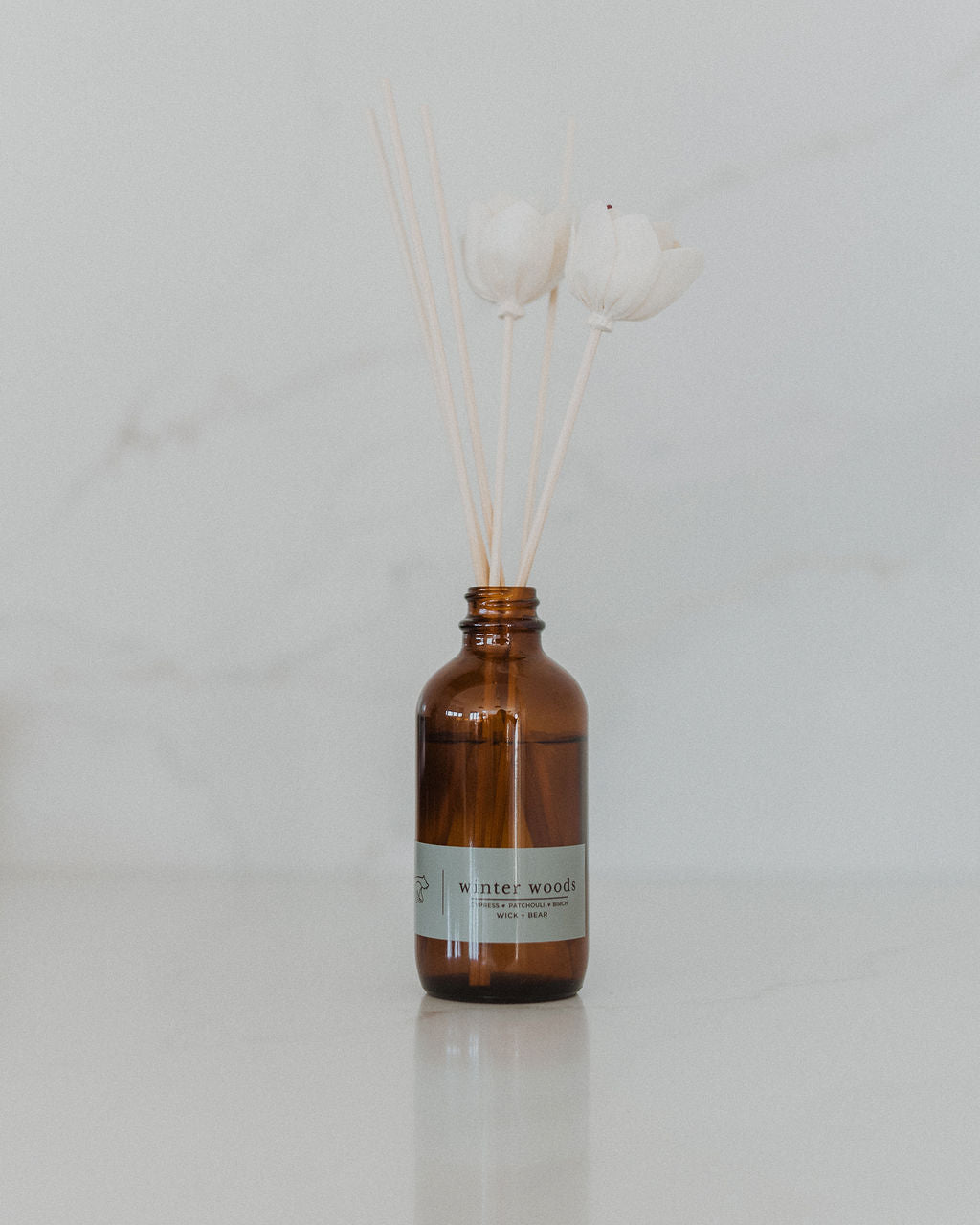 4oz reed diffuser – wick + bear